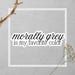 Morally Grey is My Favorite Color Sticker - Etsy