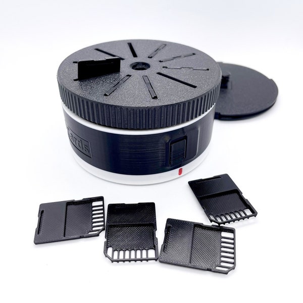 3d Printed Sd Card Storage - Etsy