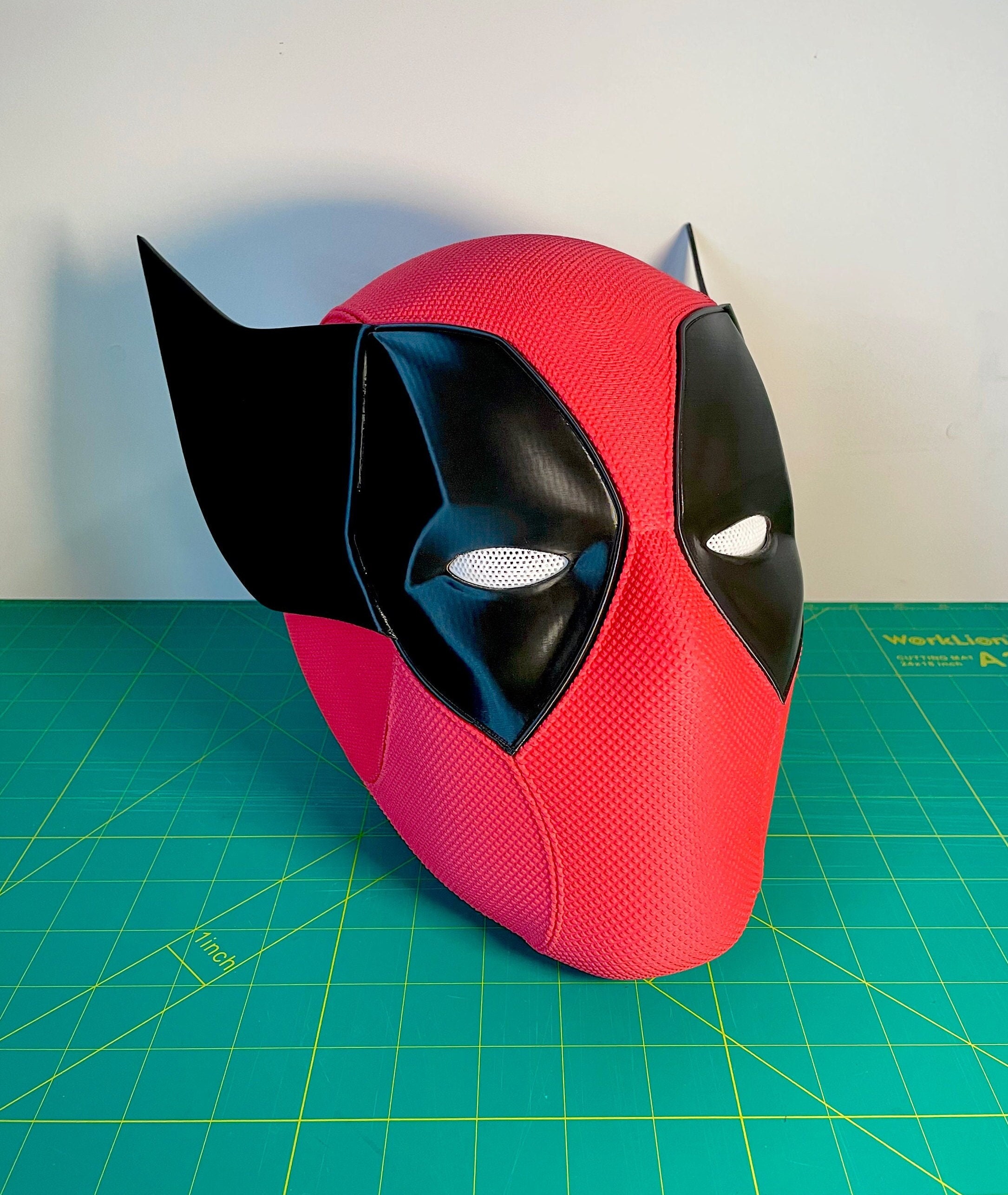 Poolverine Mask Helmet Cosplay, Deadpool & Wolverine Variant, 3D ...