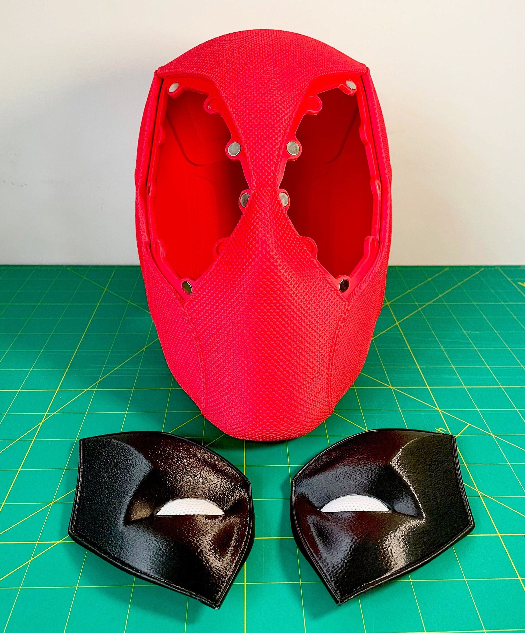 Deadpool 3 Mask Cosplay Helmet, 3D Printed Gifts, Raw 3D Printed ...