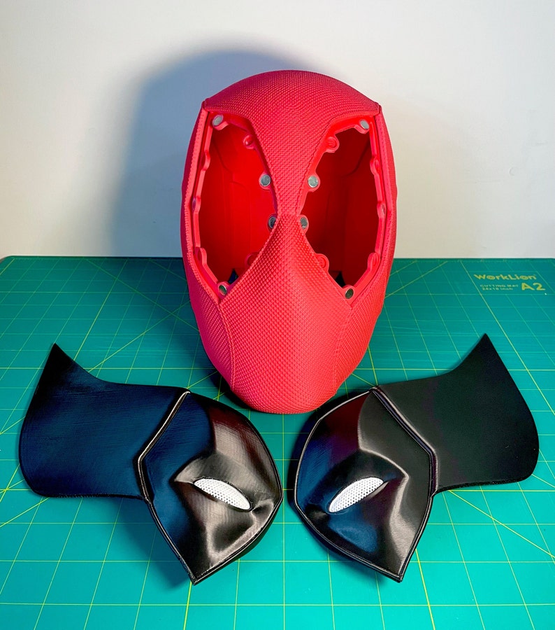 Poolverine Mask Helmet Cosplay, Deadpool & Wolverine Variant, 3D ...