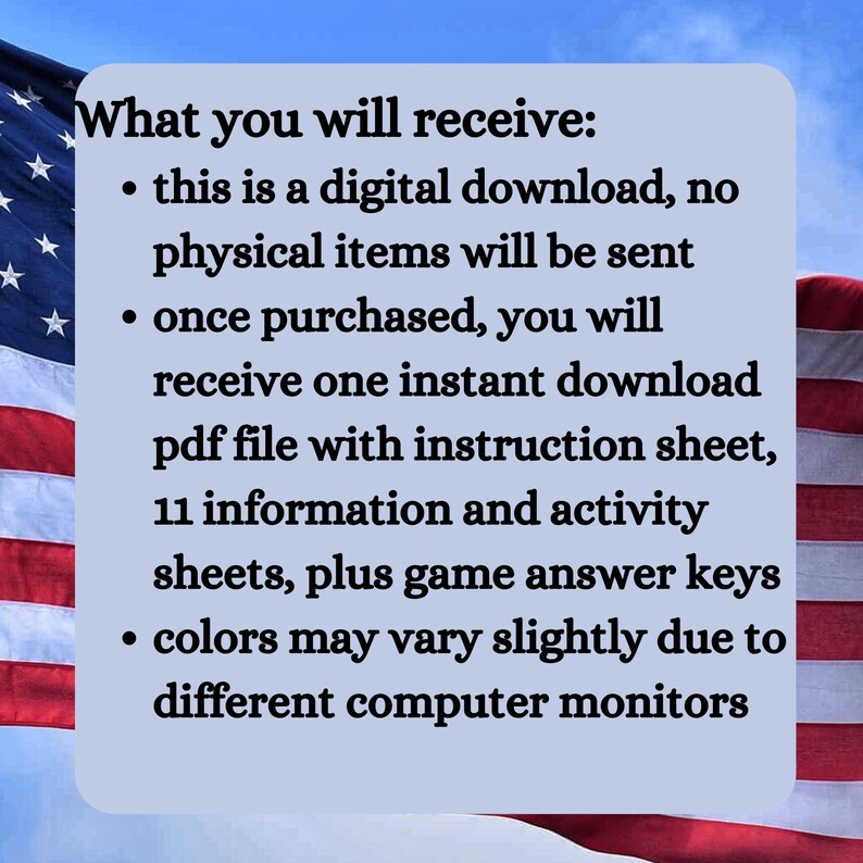 2024 US Presidential Election Worksheets, Election Day Activities ...