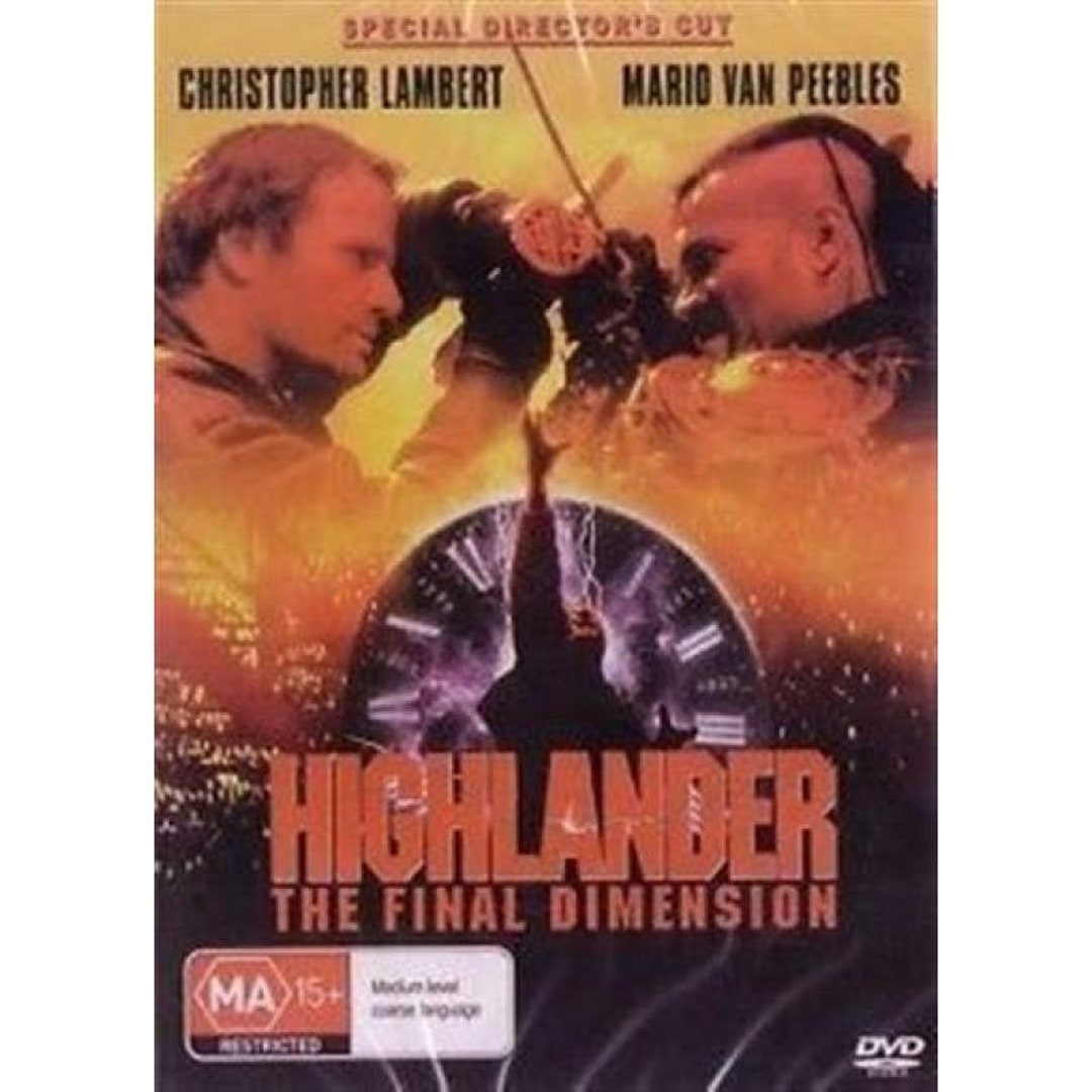 Highlander the Final Dimension (all Region Dvd) - Etsy