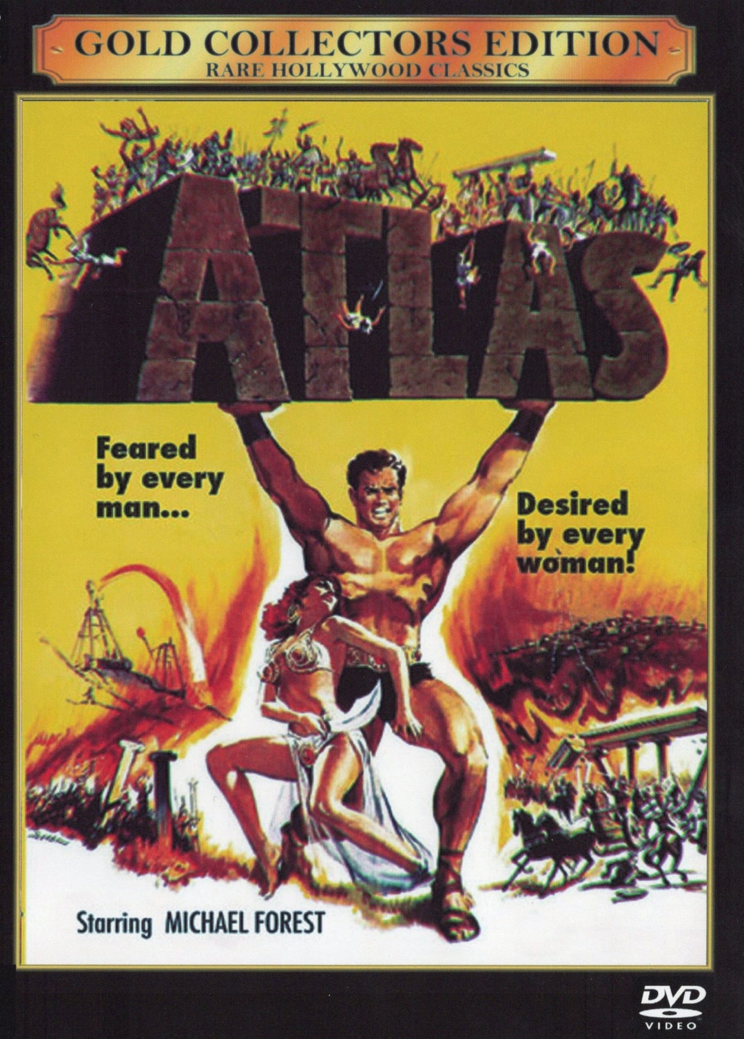 Atlas (1961) - Michael Forest - Frank Wolff - Barboura Morris - DVD ...