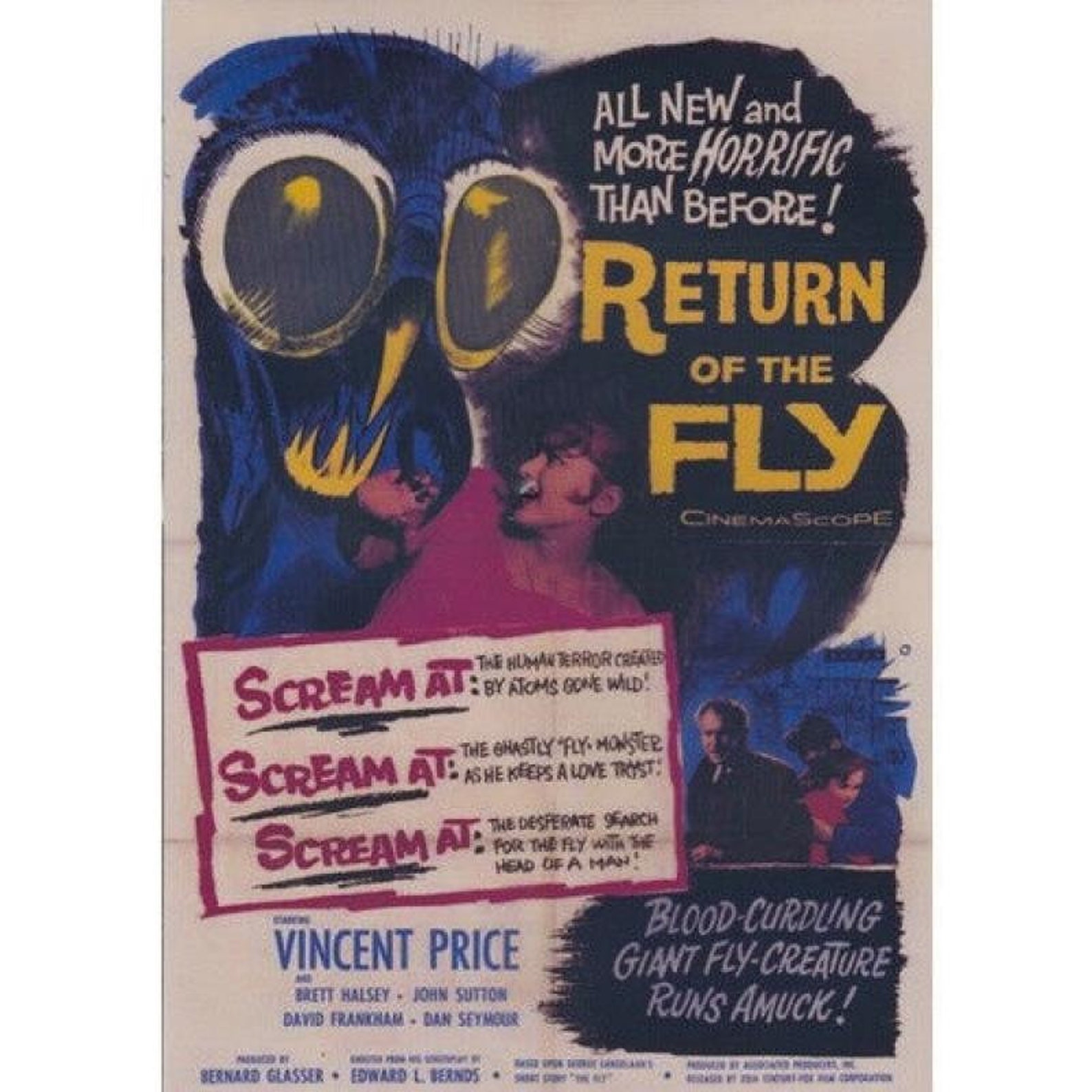 Return of the Fly (classic Film Dvd) - Etsy