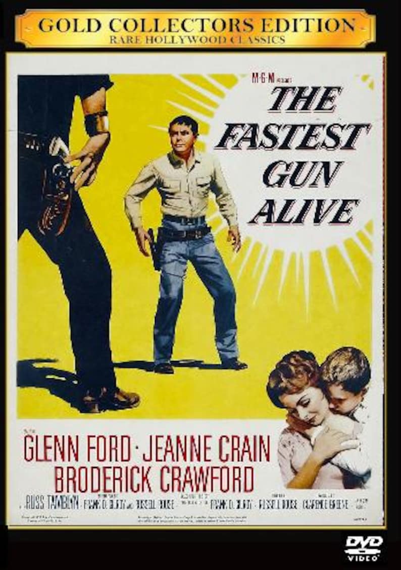 The Fastest Gun Alive Glenn Ford = DVD ( All Region NTSC ) - Etsy