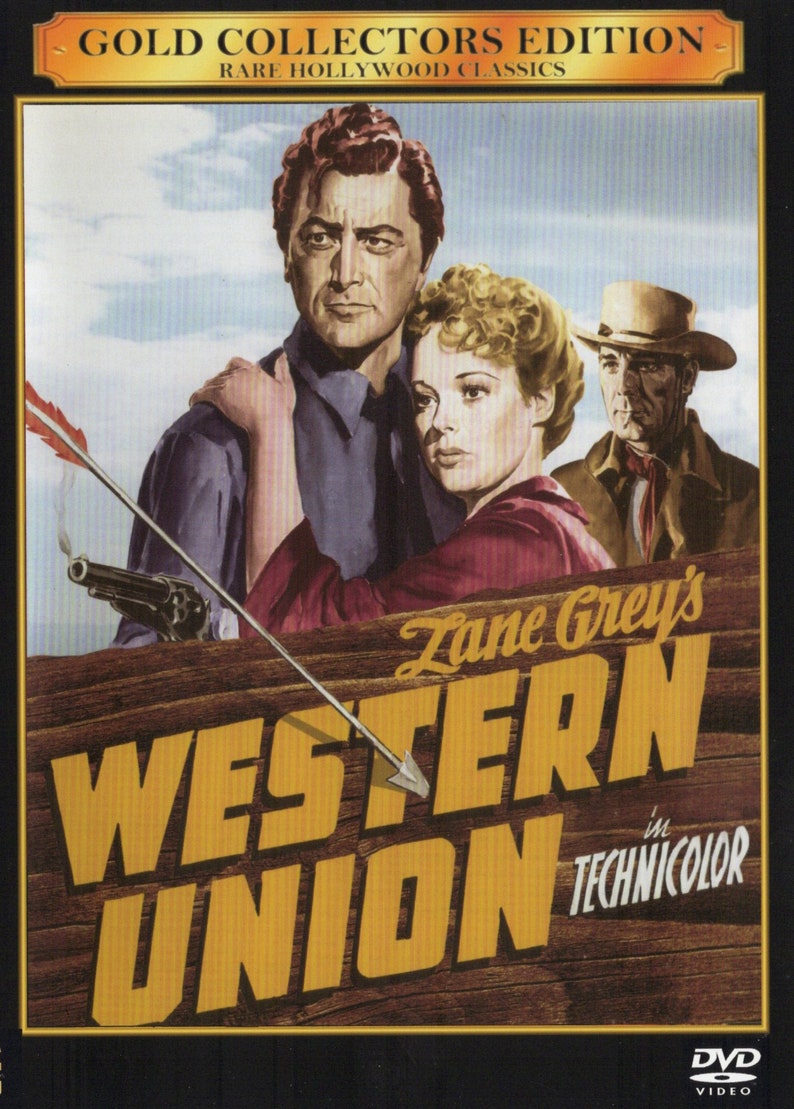 Western Union (1941) - Robert Young - Randolph Scott - Dean Jagger - DVD (all Region) - Etsy