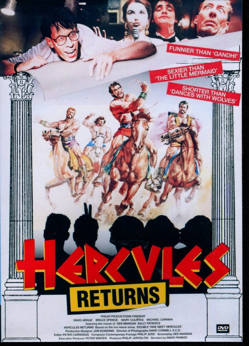 Hercules Returns - Australian (classic Film Dvd) - Etsy
