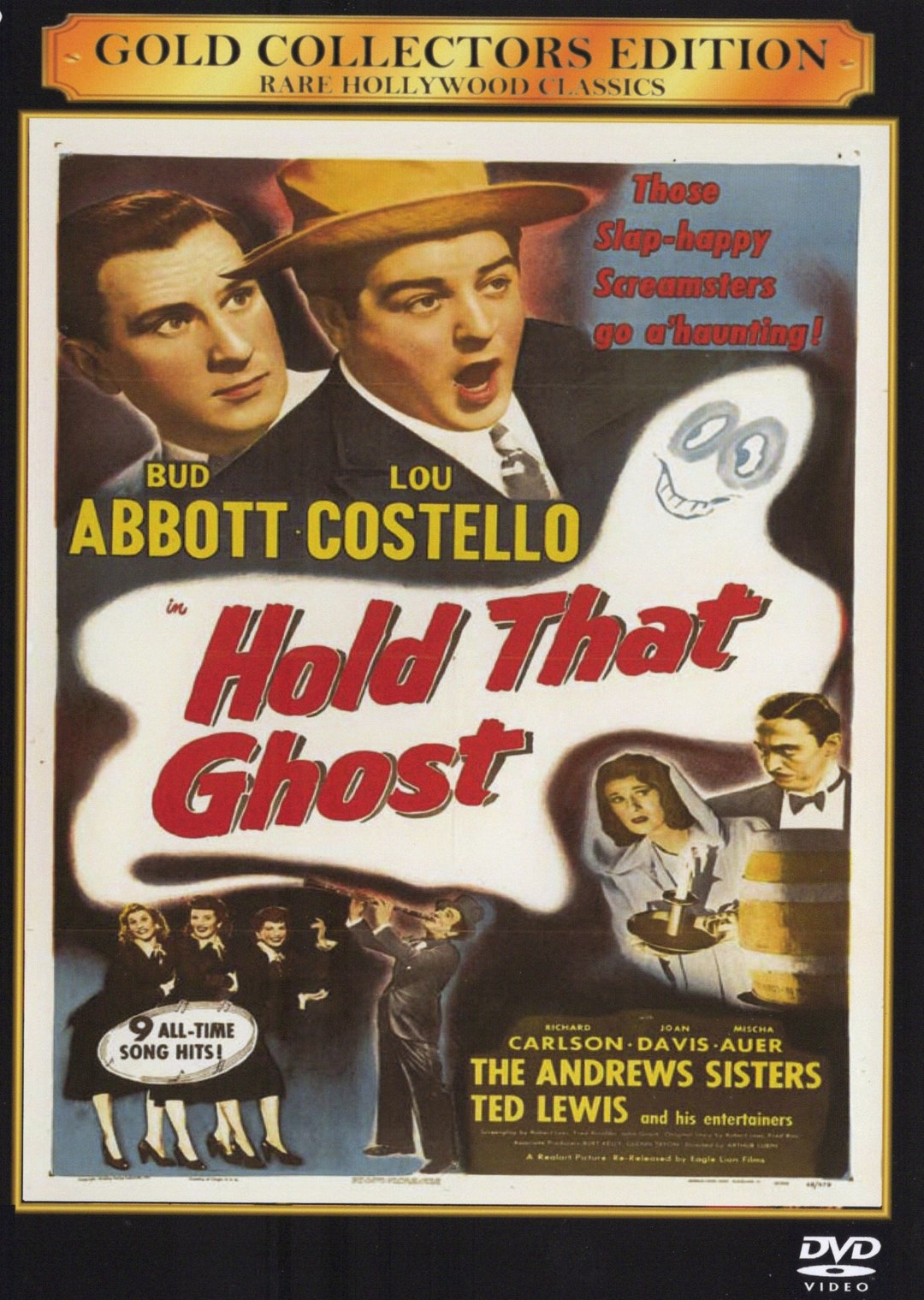 Abbott & Costello Hold That Ghost = Dvd - Etsy
