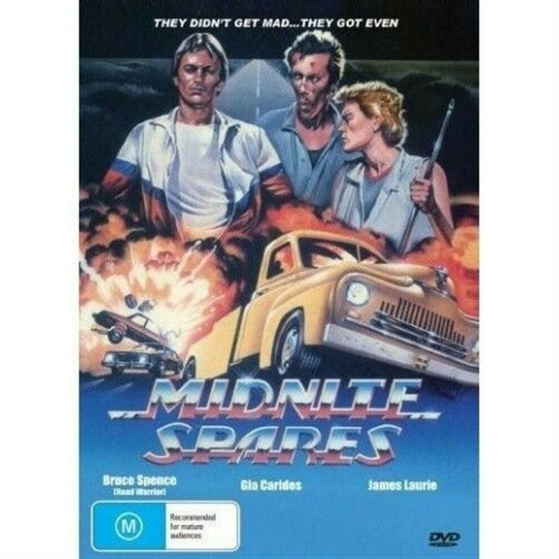 Midnite Sppares Bruce Spence classic Film Dvd - Etsy