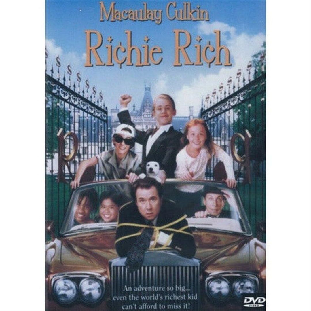 Richie Rich Macaulay Culkin - (all Region DVD) - Etsy