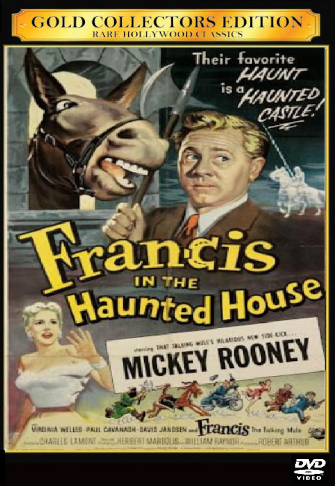Francis in the Haunted House (1956) - Mickey Rooney - Virginia Welles ...