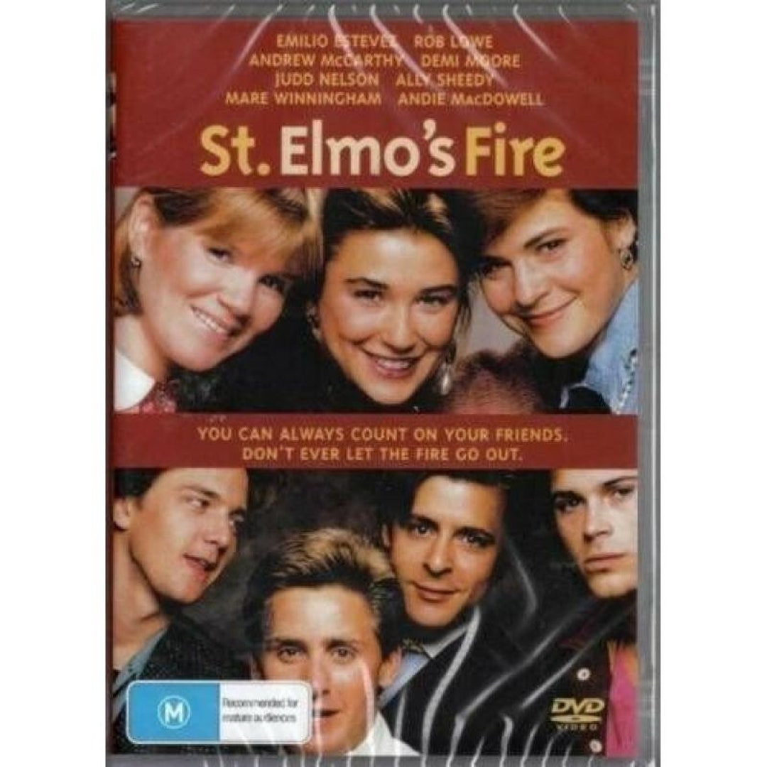 St Elmos Fire (all Region Dvd) - Etsy