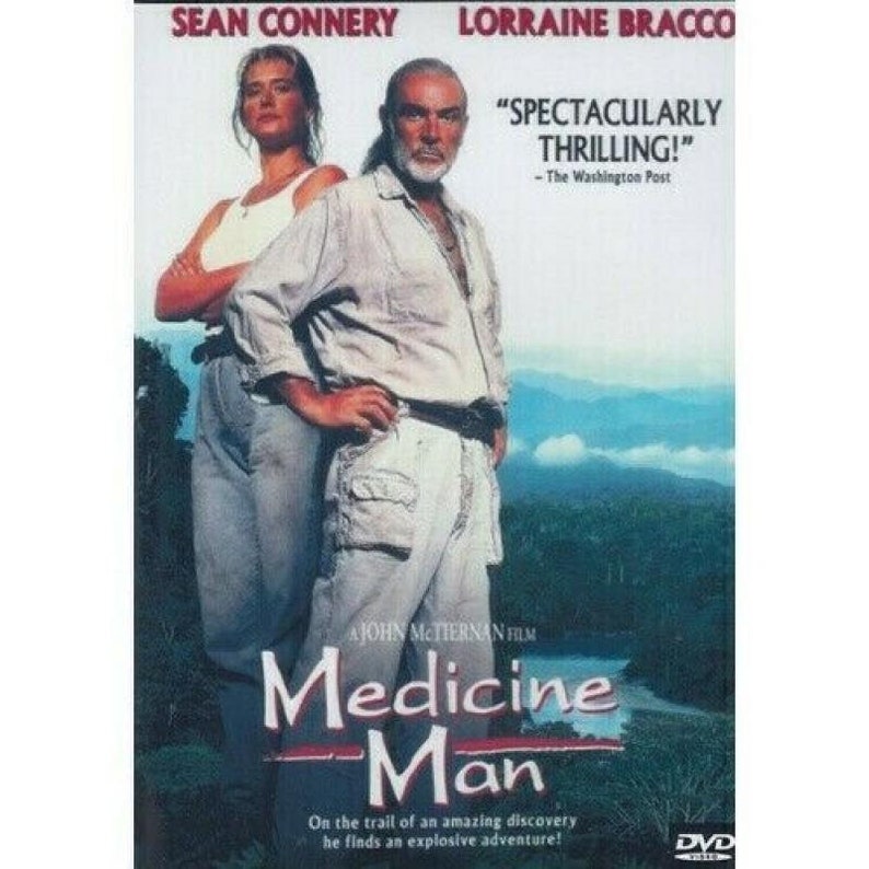 Medicine Man Sean Connery (classic Film Dvd) - Etsy
