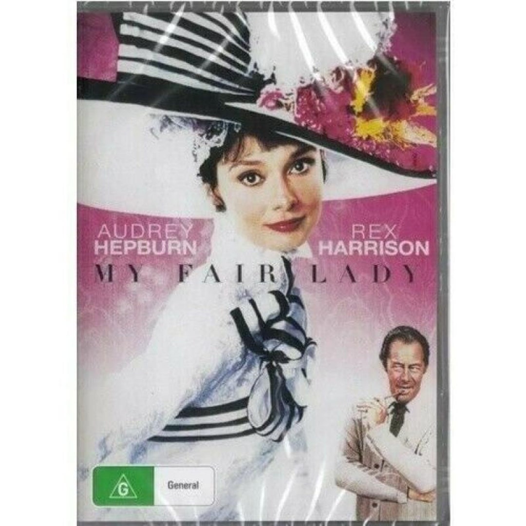 My Fair Lady Audrey Hepburn (all Region Dvd) - Etsy