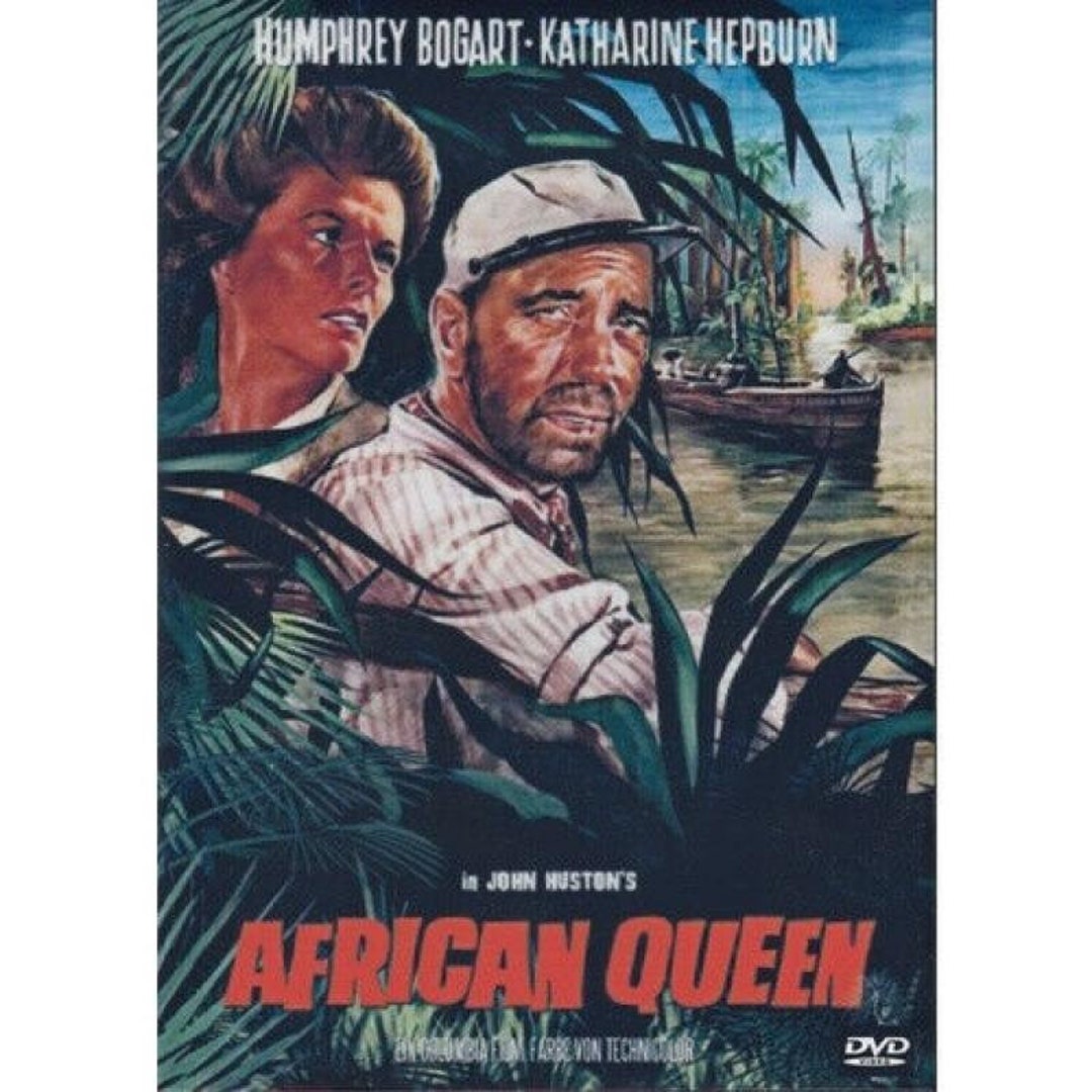 African Queen Humphrey Bogart classic Film Dvd - Etsy