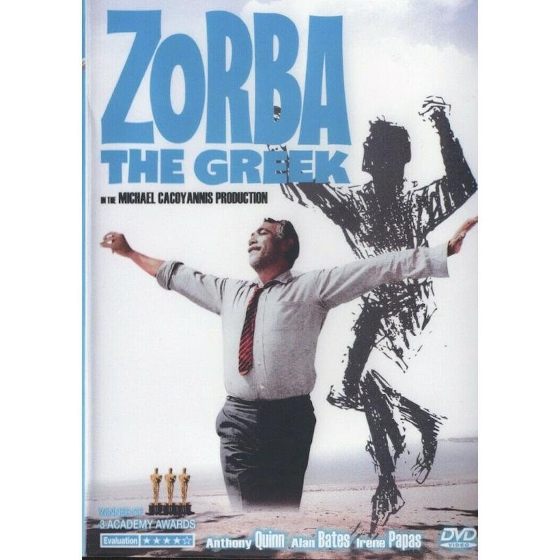 Zorba the Greek Dvd Anthony Quinn ( All Region) - Etsy
