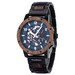 Handcrafted Skeleton Automatic Mechanical Walnut Wood Watch Rustic ...