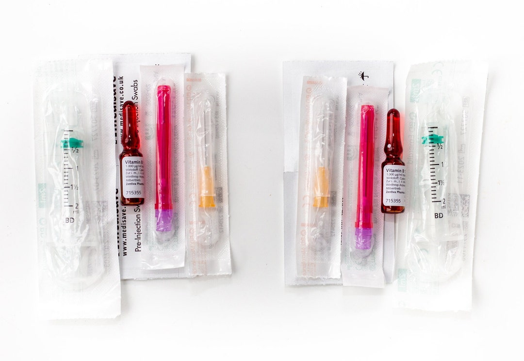 Vitamin B12 Injection Kit X 2 Complete With All You Need for 2 Vitamin ...