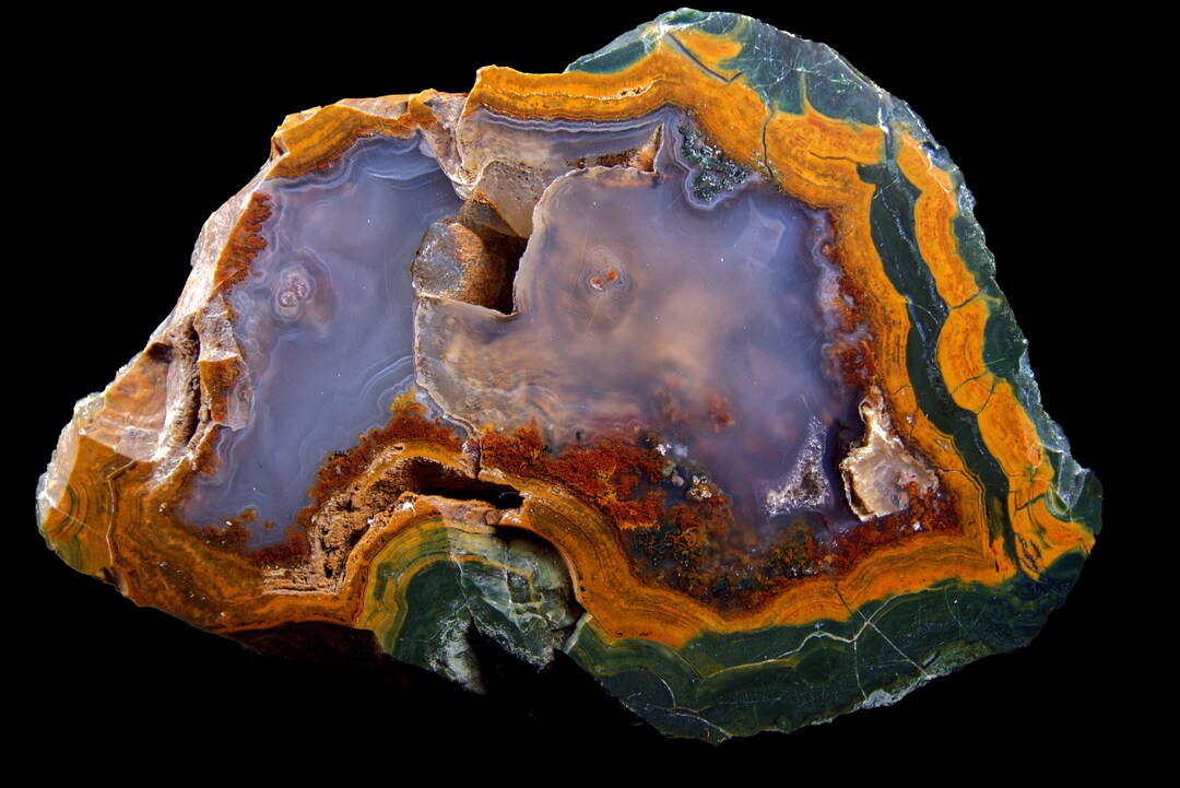 RARE. Bulgarian Agate. Orpheus Agate. Polished. 221 Grams - Etsy