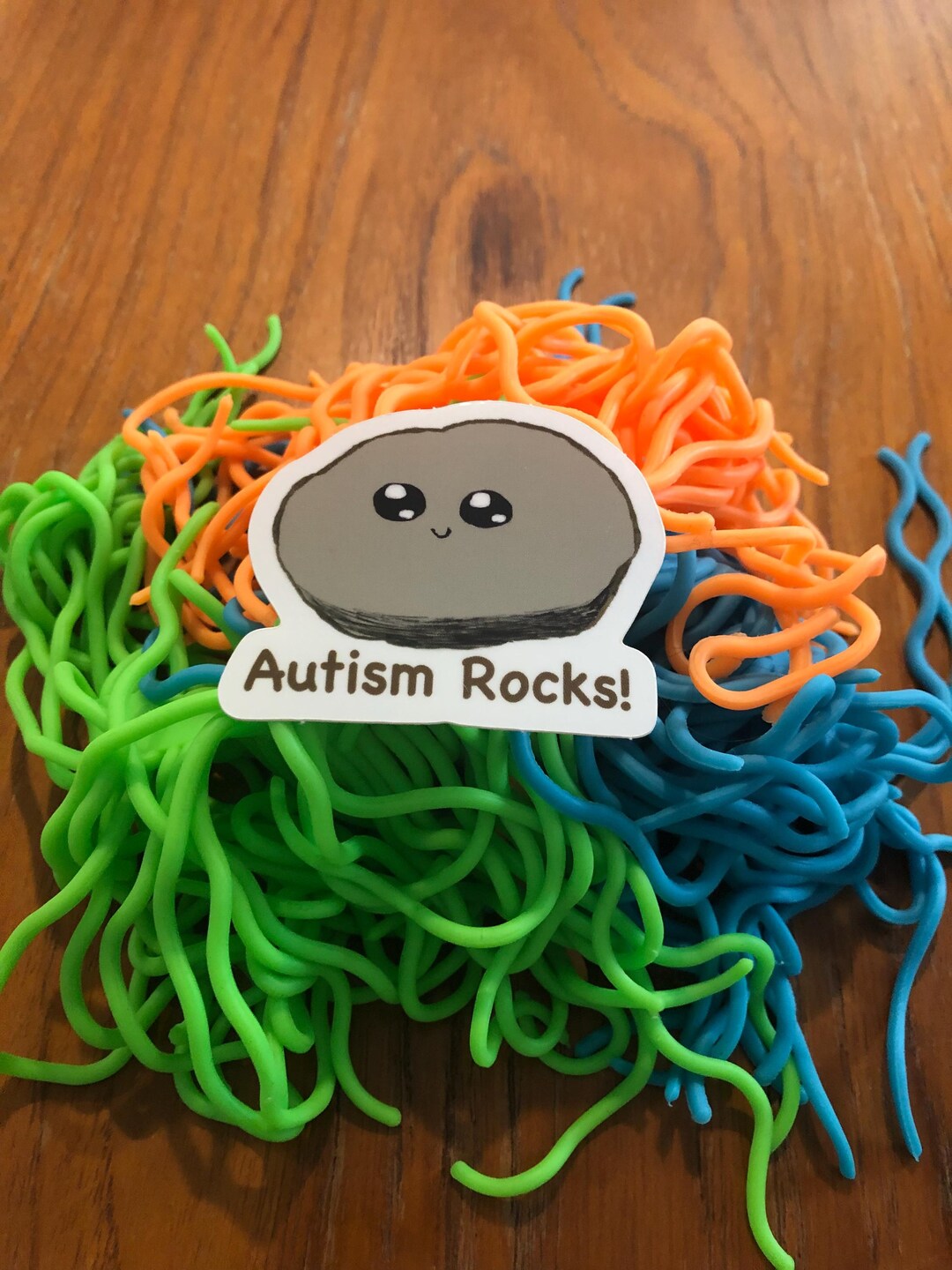 Autism Rocks! Sticker - Etsy