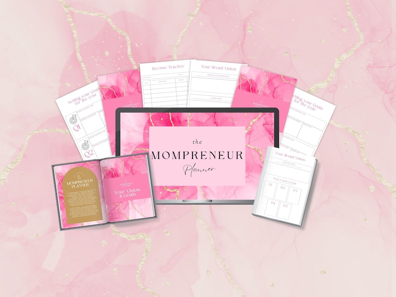 The Ultimate Mompreneur Digital Planner - Empowering, Printable ...