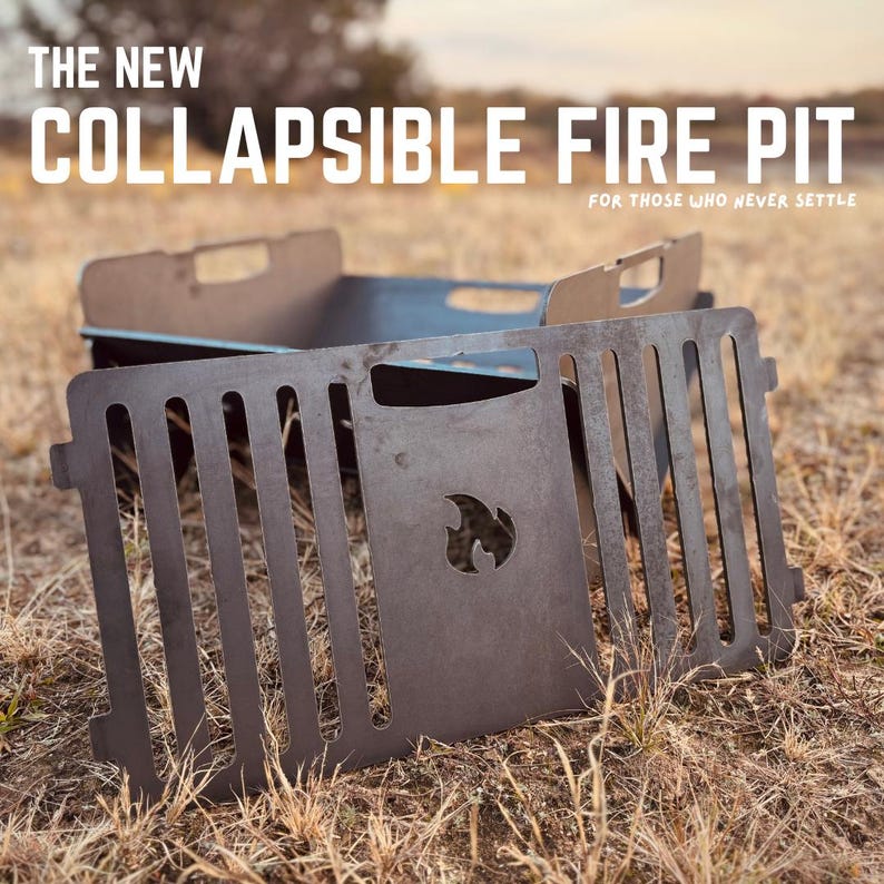 Collapsible Fire Pit - Etsy