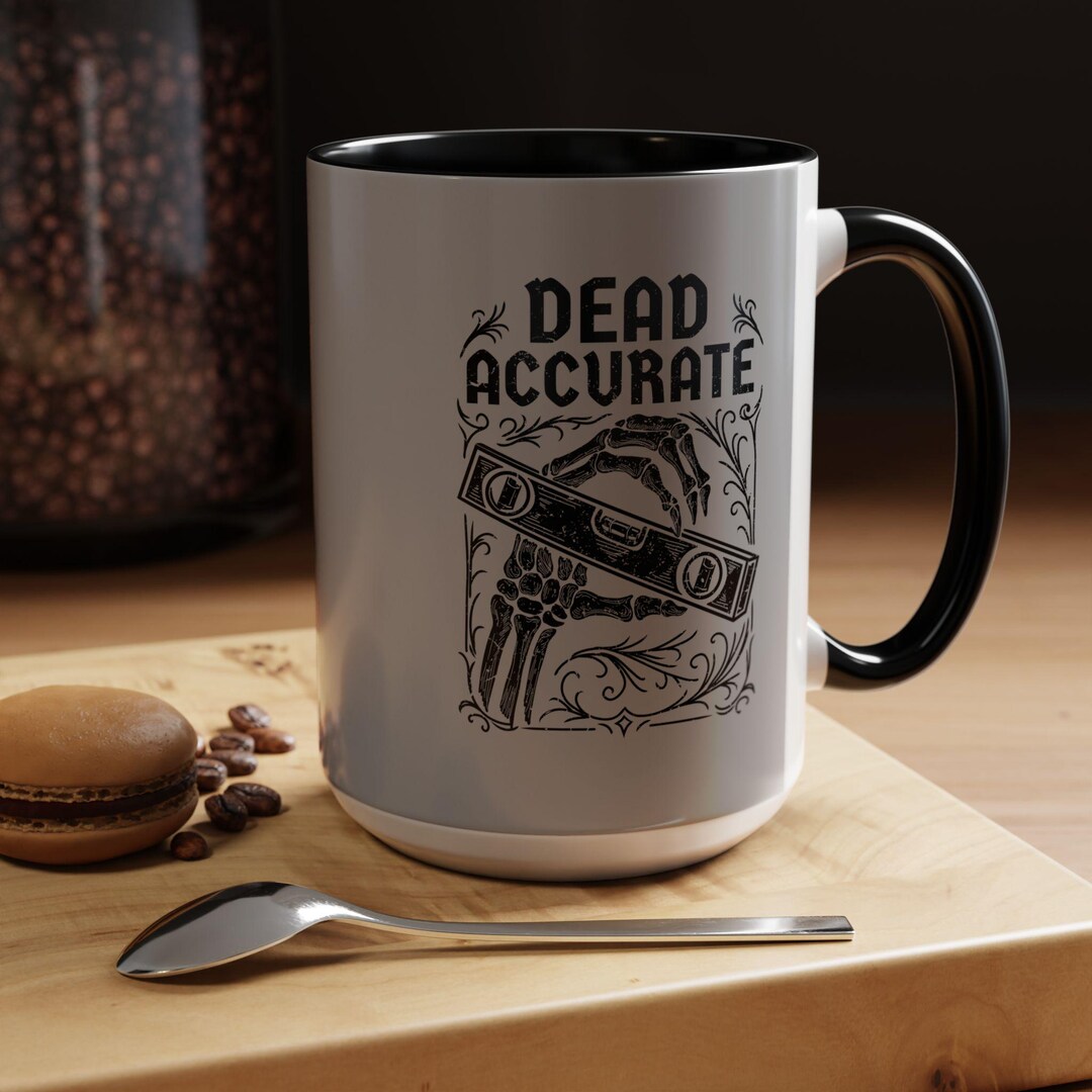 Woodworker Mug - Gothic Mug, Dead Accurate Skeleton Woodworking Hand ...