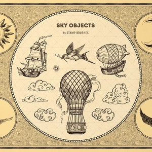 Procreate Vintage Procreate, Procreate World Map Maker Brushes, Procreate Procreate, Procreate ...