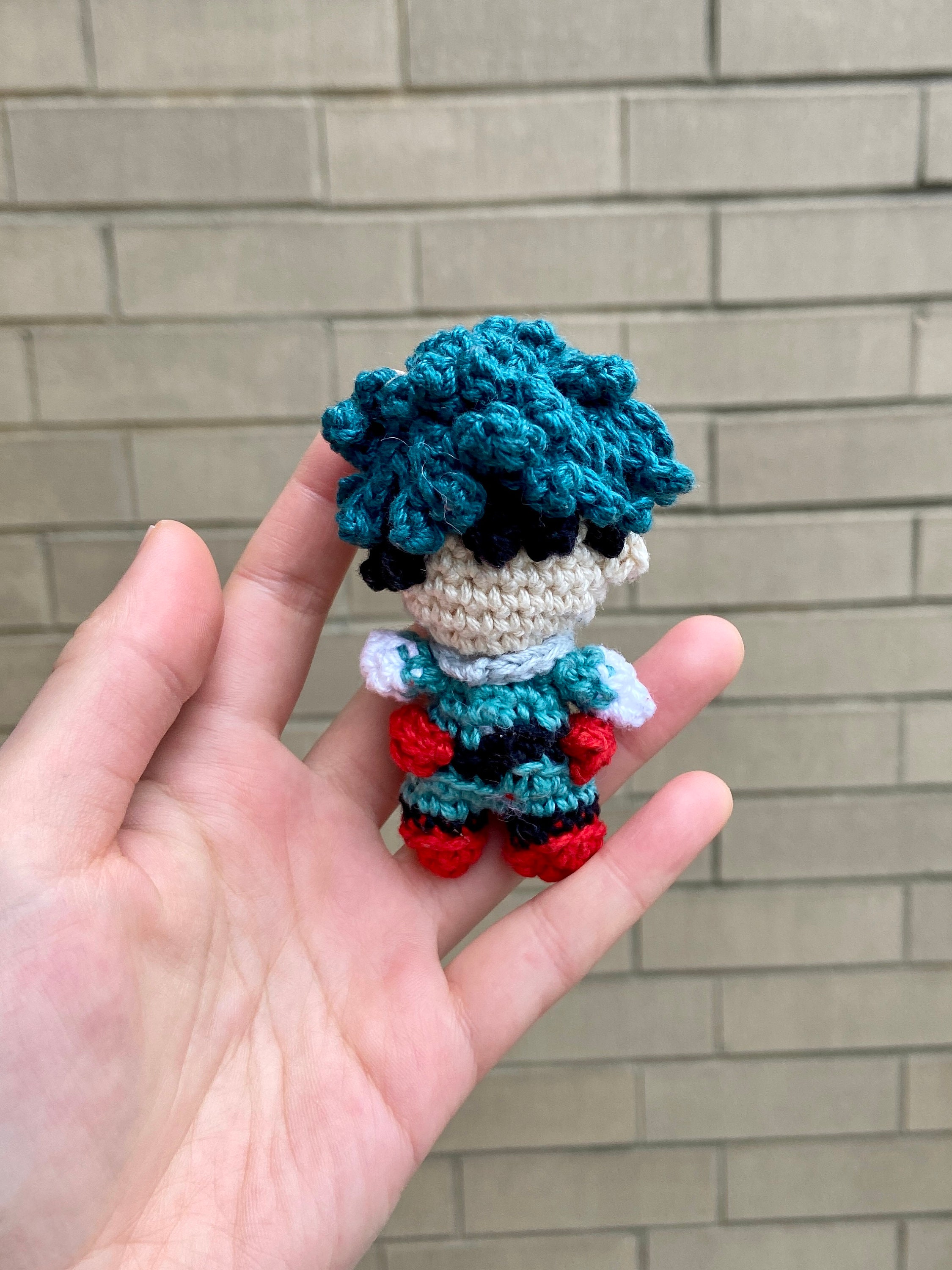 Izuku Midoriya My Hero Academia Inspired Crochet/amigurumi Doll Pattern ...