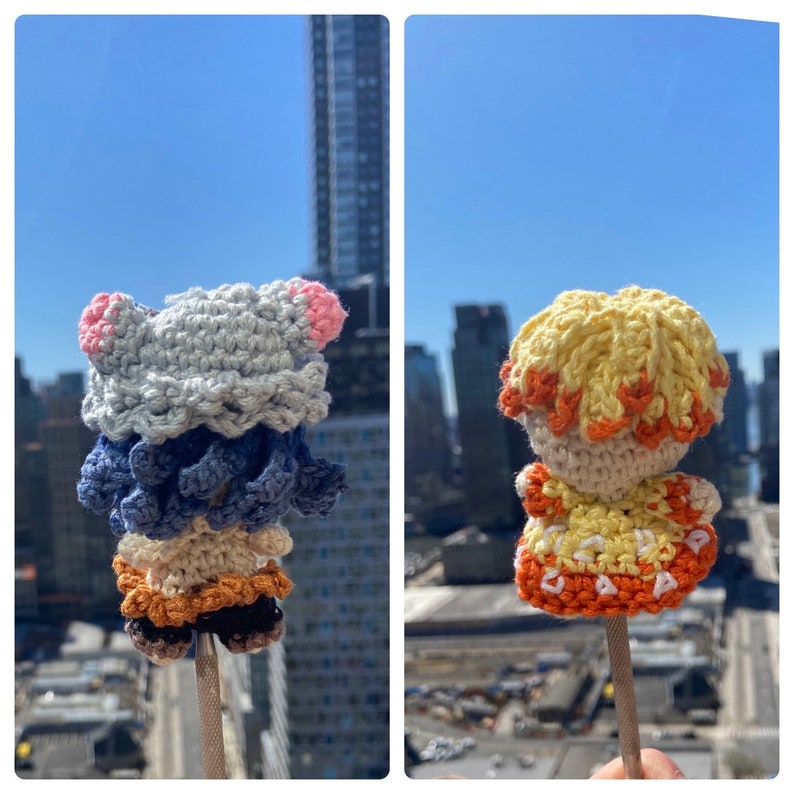 Crochet Doll: Inosuke/zenitsu Demon Slayer Inspired - Etsy