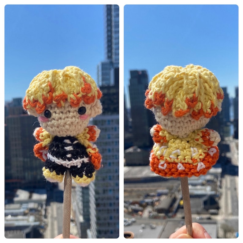 Crochet Doll: Inosuke/zenitsu Demon Slayer Inspired - Etsy