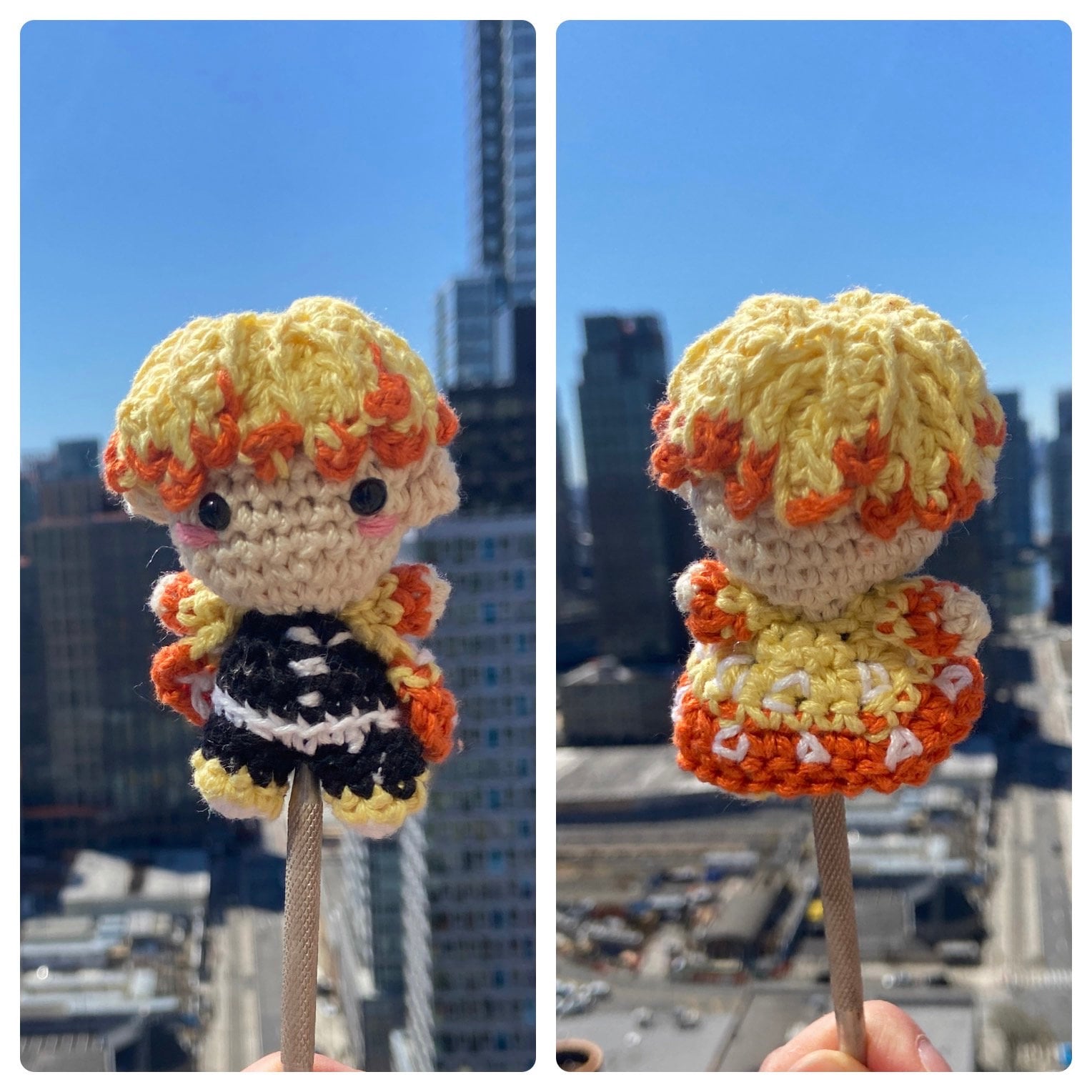 Crochet Doll: Inosuke/zenitsu Demon Slayer Inspired - Etsy