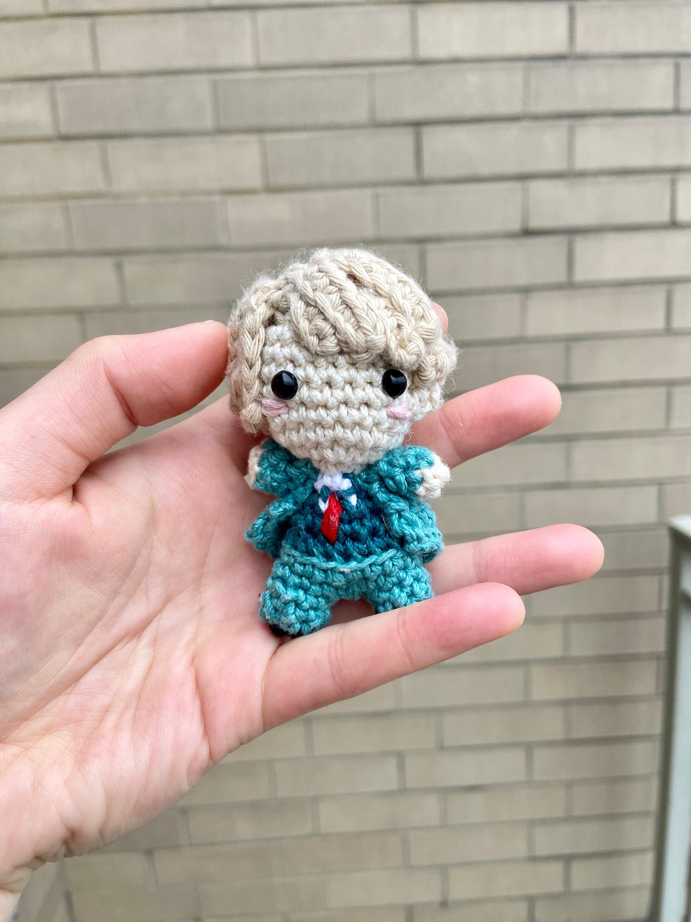 Loid Forger Spy X Family Inspired Crochet/amigurumi Doll Pattern - Etsy