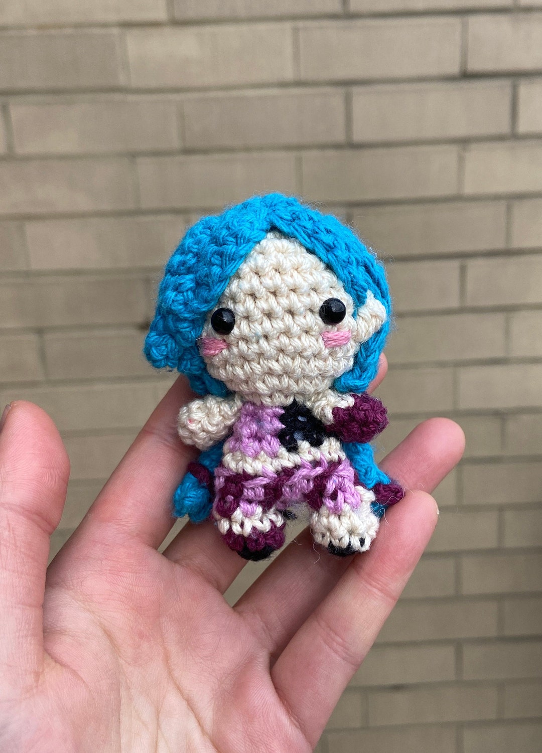Jinx League of Legends Inspired Crochet/amigurumi Doll Pattern - Etsy