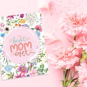 Mothers Day Digital Greeting Cards, Mom Wall Art, Mothers Day Decor ...