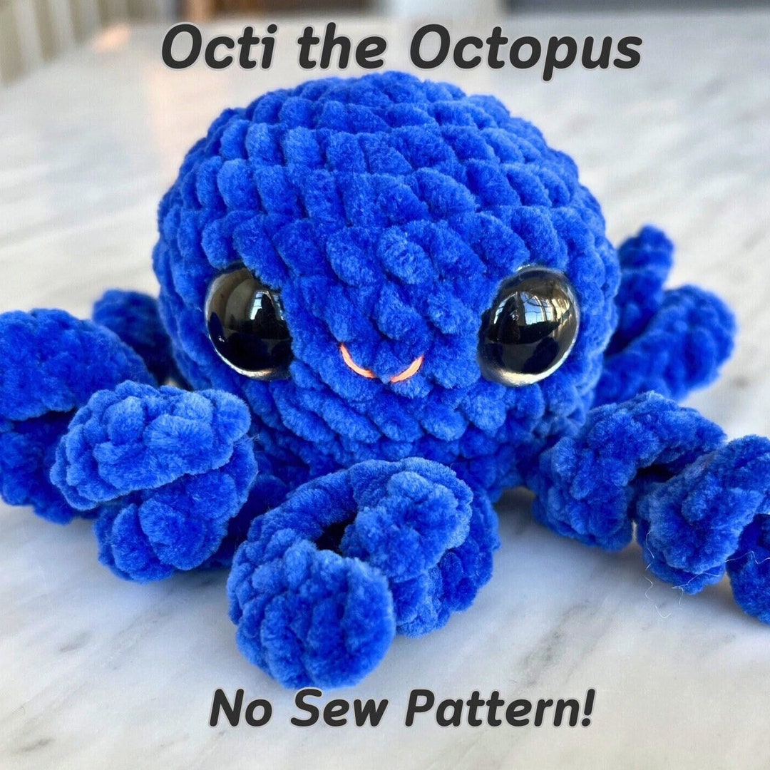 Crochet Pattern (no Sew!) - Octi the Octopus - Etsy