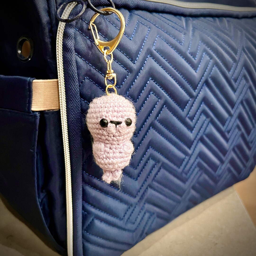 Made to Order Stuffy - Custom Animal Charm + Gold Plated Keychain - Etsy