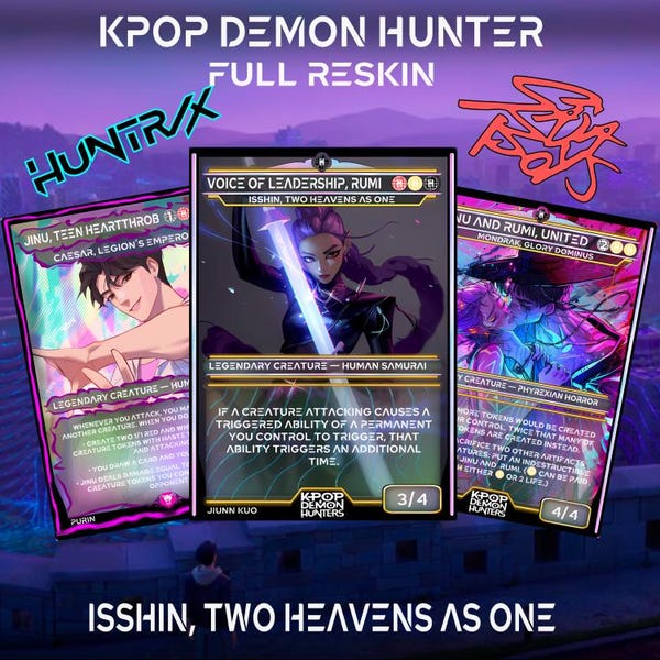 Kpop Demon Hunters Puzzle - Etsy