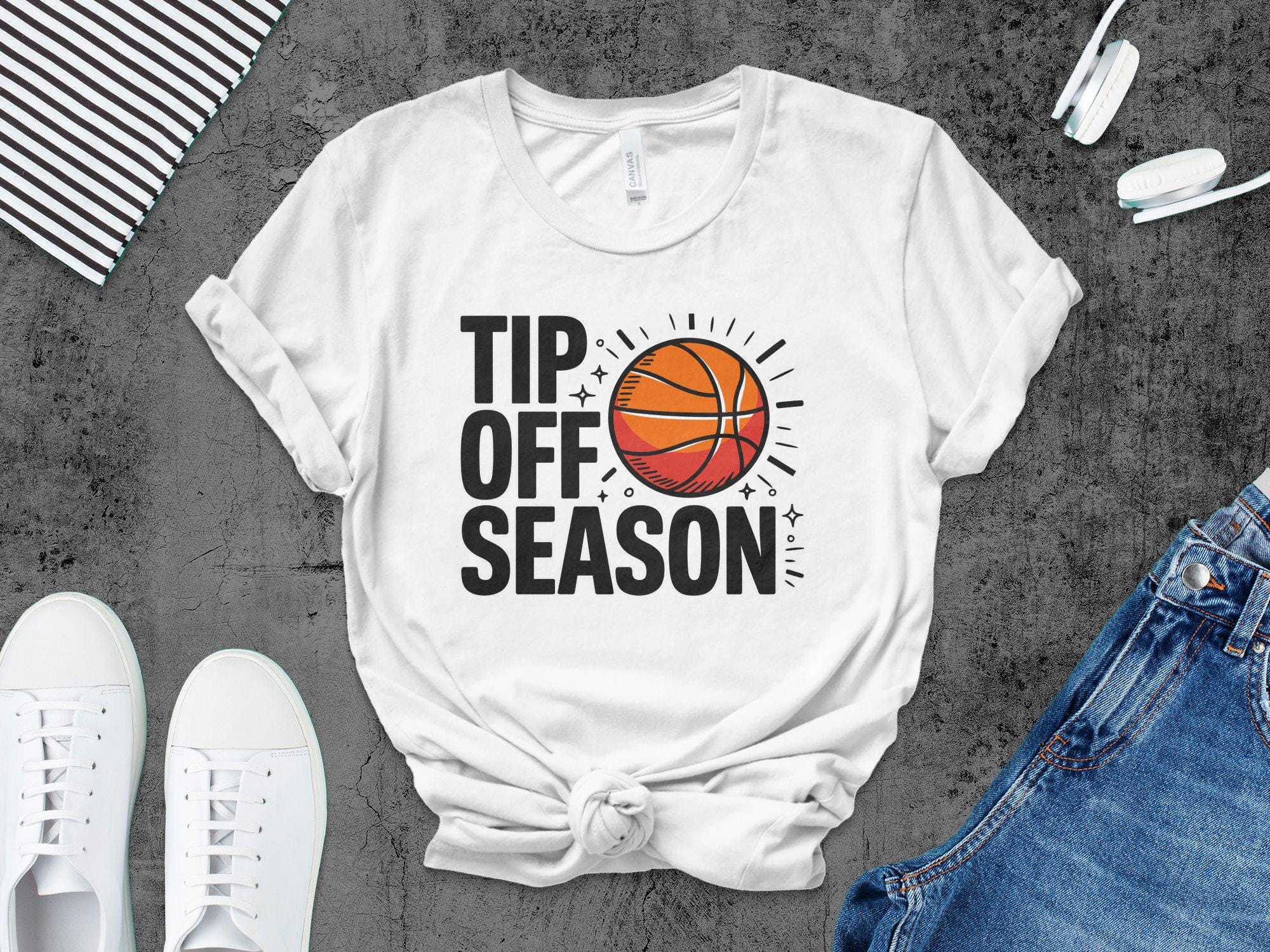 Basketball PNG, Tip off Season PNG, Basketball Season Graphic, Sports ...