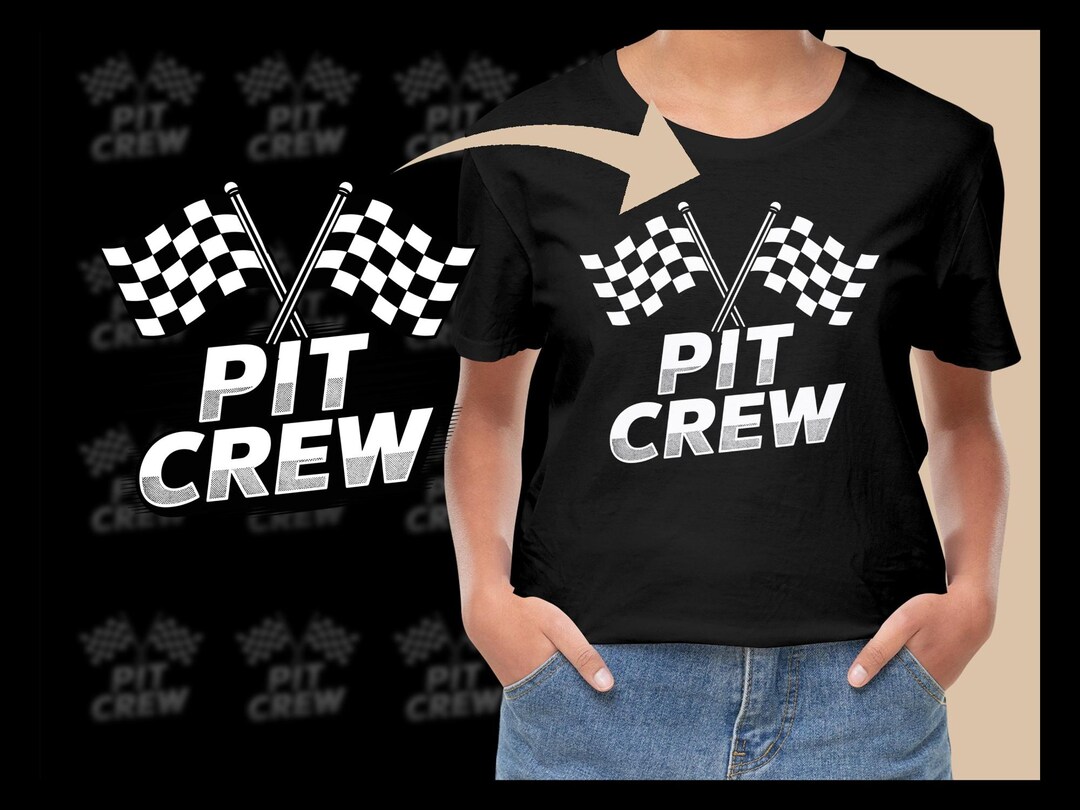 Pit Crew Checkered Flag Racing Race Day PNG, Free Commercial Use ...