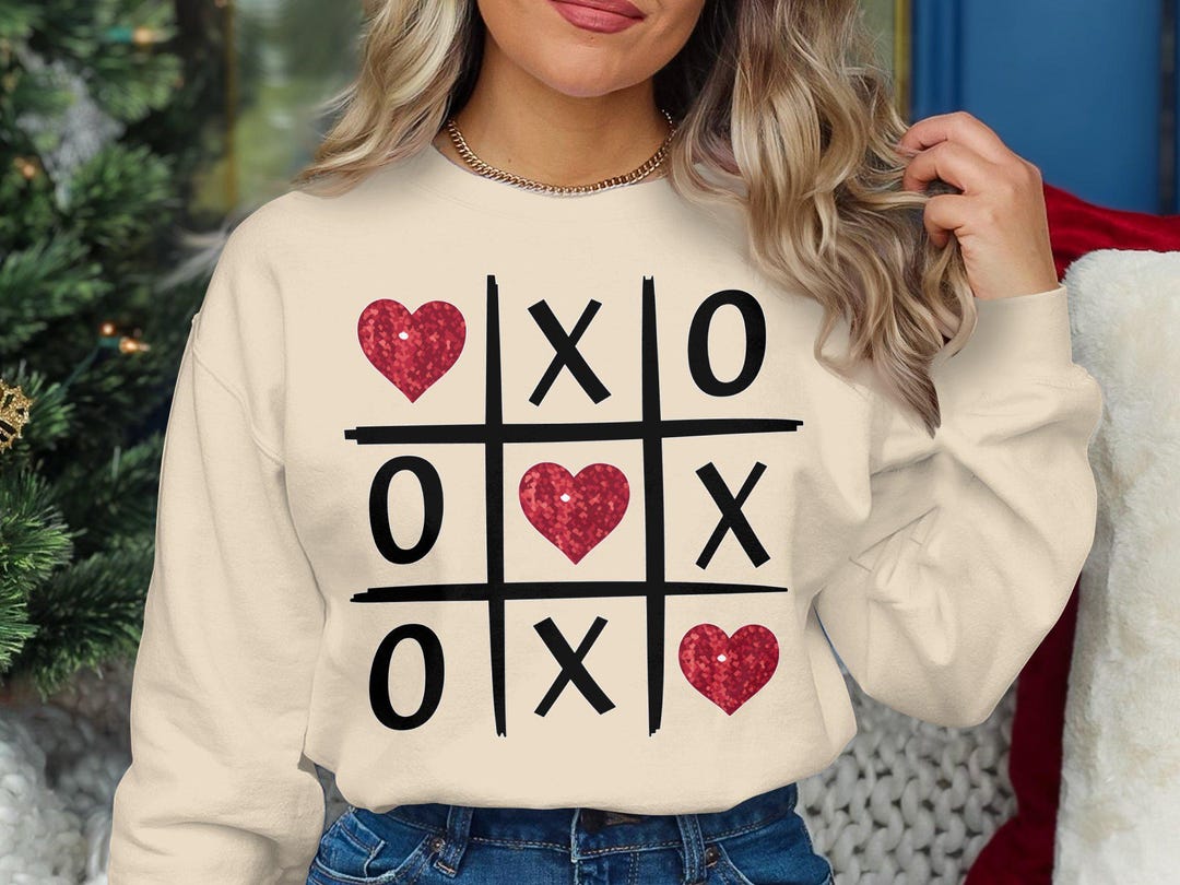Valentines Day PNG Tic Tac Toe Hearts PNG Cute Game Digital Download ...