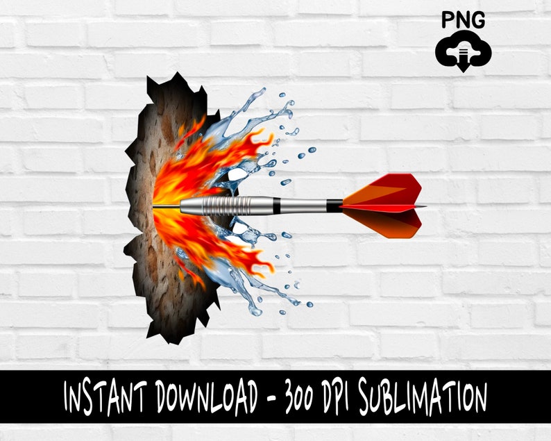 Darts PNG, Darts PNG for Shirt, Tumbler, Mugs and More, Instant ...