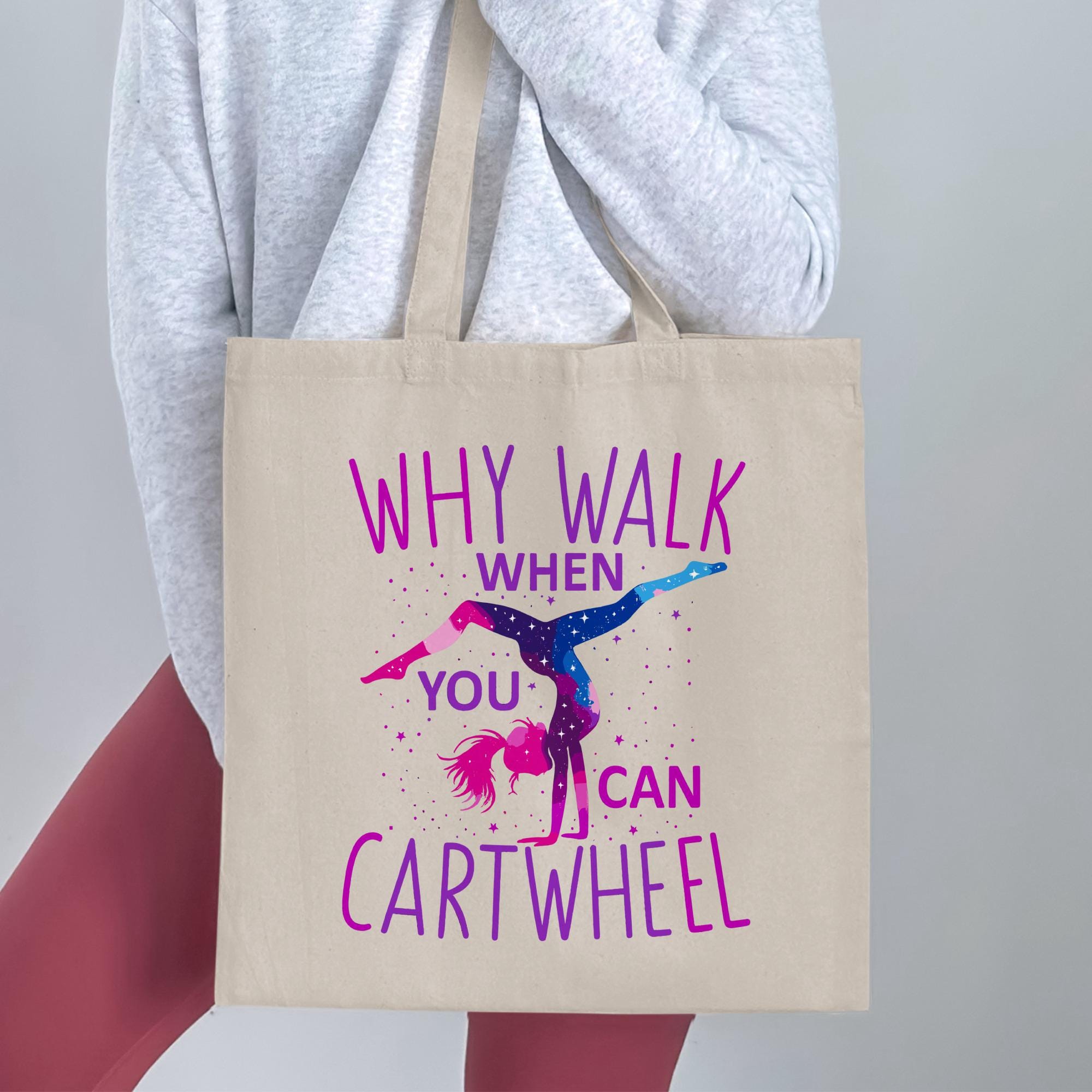 Why Walk Cartwheel Girl PNG, Gymnastics Clipart, Inspirational Quote ...