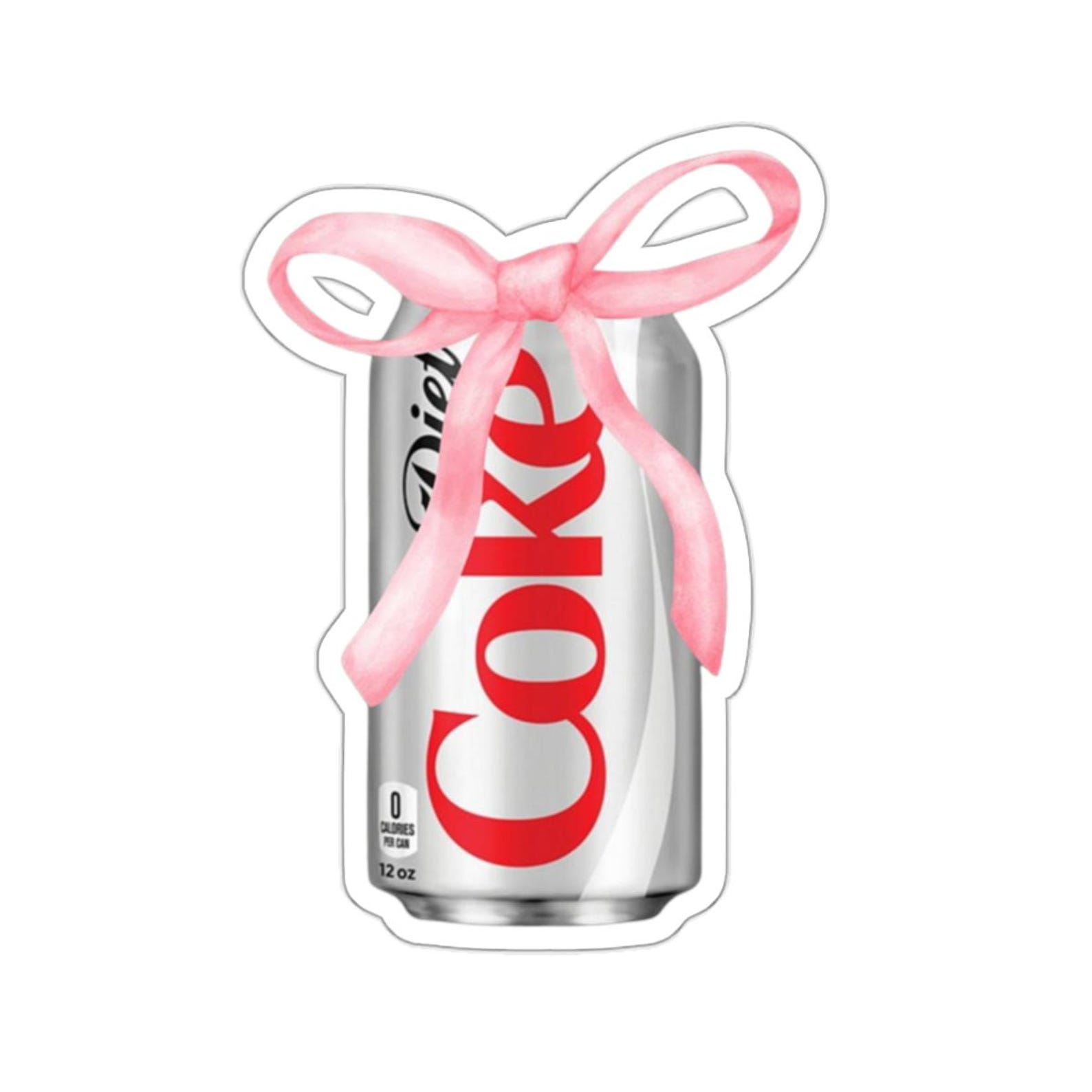 Diet Coke Coquette Sticker Coquette Bow Sticker Cool Girly Stickers - Etsy