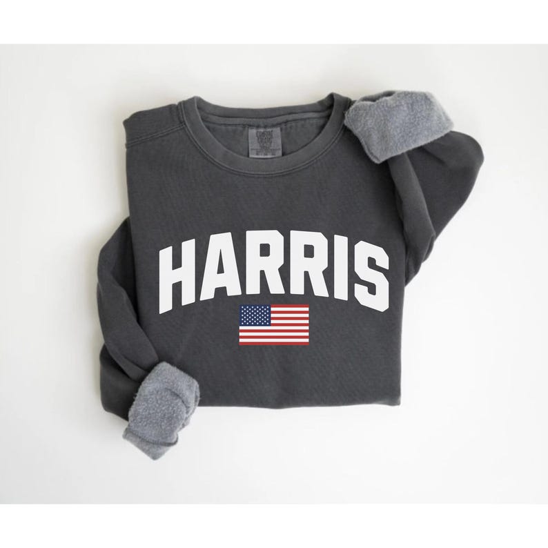 Kamala Harris 2024 Comfort Colors Sweatshirt Voting Shirt Democratic ...
