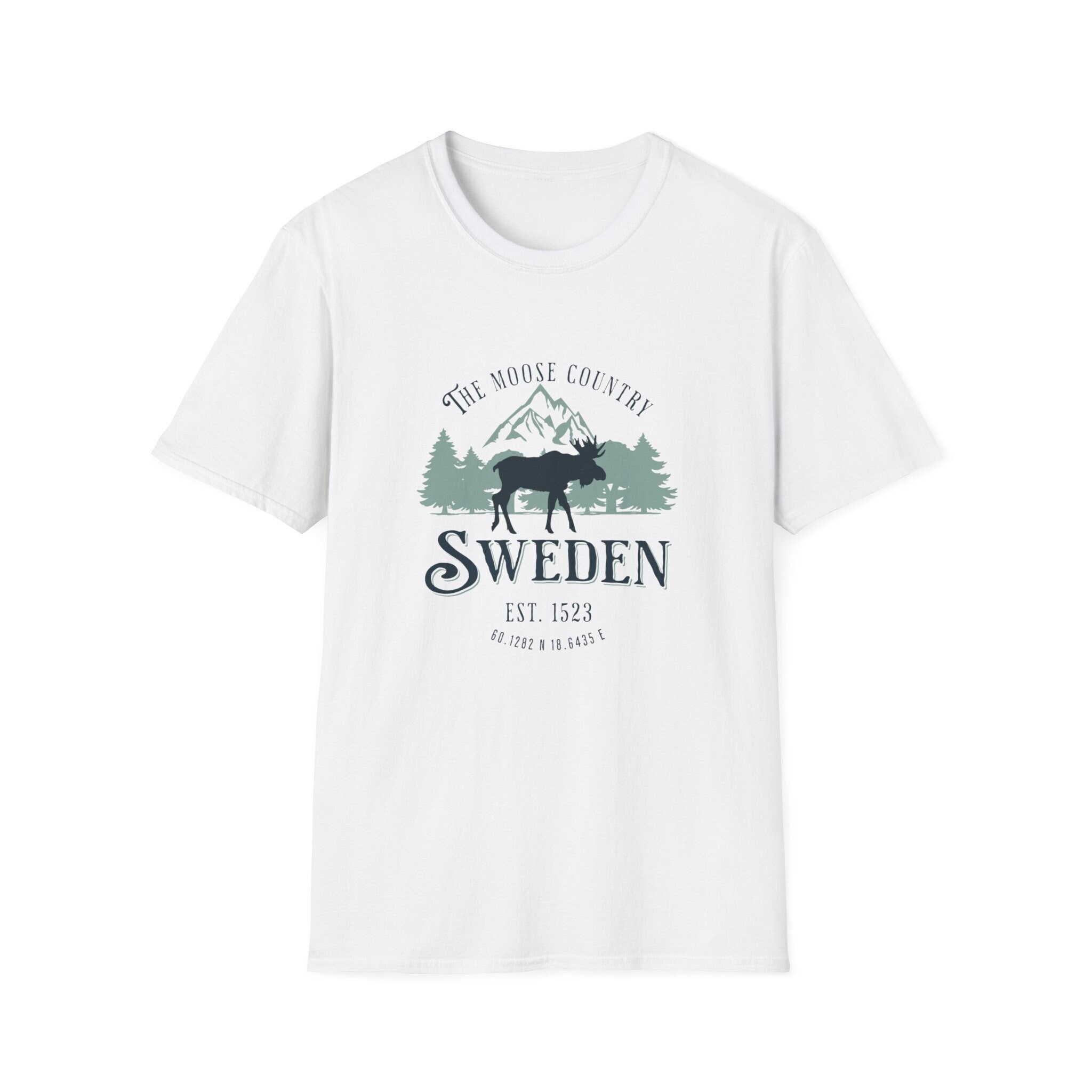 Sweden Unisex Tshirt, Sverige Scandinavia, Sweden, Northern Europe ...