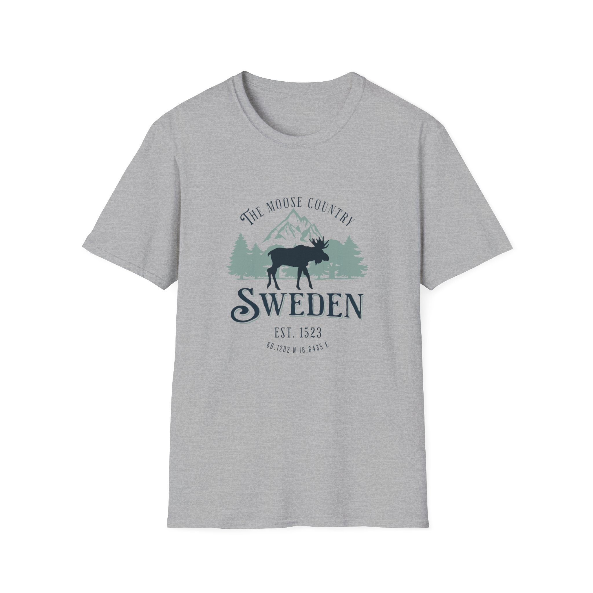 Sweden Unisex Tshirt, Sverige Scandinavia, Sweden, Northern Europe ...