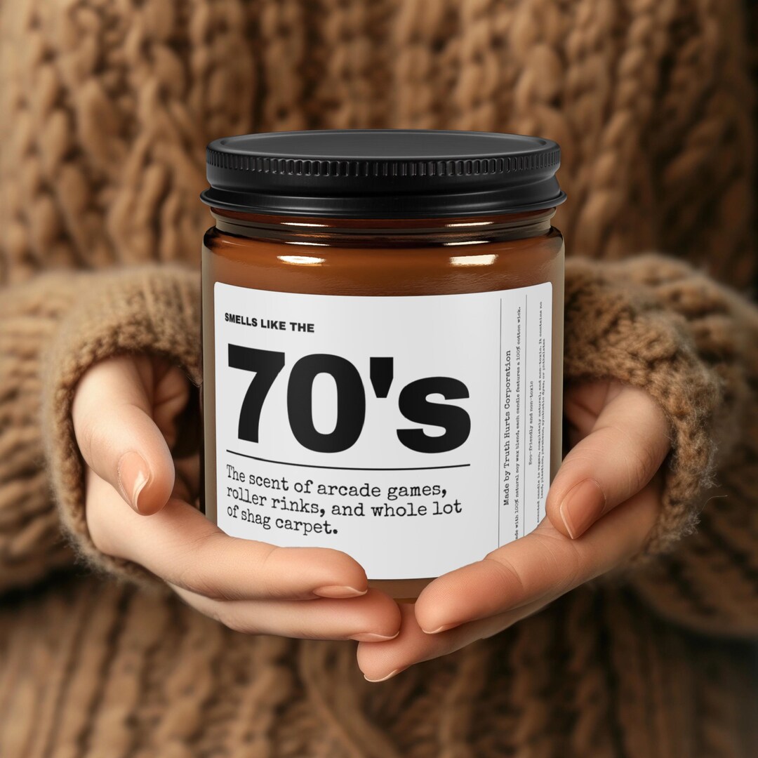 Smells Like the 70's Funny 1970s Nostalgia Candle, Disco Fever, Roller ...