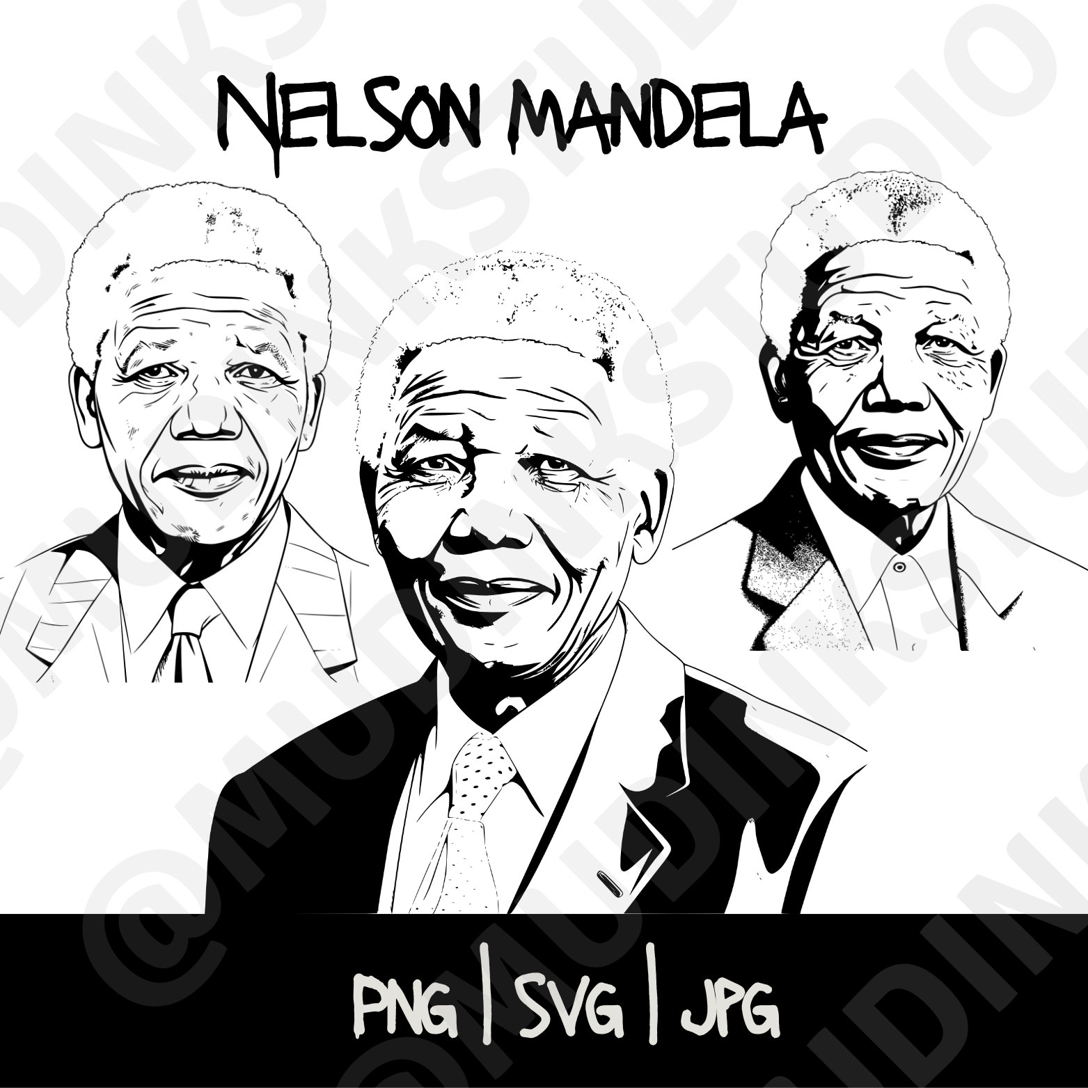 Nelson Mandela / Black History Month Historical Figures / Black History ...